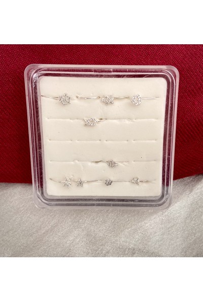 Modern Çağ Sıkıştırmalı 10 Lu Kutu Hızma 925 Ayar Gümüş Modern Çağ Sıkıştırmalı 10 Lu Kutu Hızma 925 Ayar Gümüş