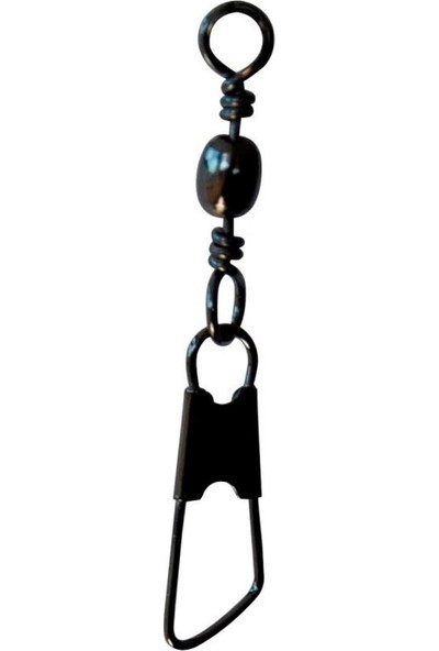 Sea Horse Düz Klipsli Fırdöndü Black Nikel (7 Adet)