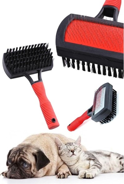 Rose Spring Kozmetik Çift Taraflı Kedi Köpek Evcil Hayvan Fırçası81 Rose Spring Kozmetik Çift Taraflı Kedi Köpek Evcil Hayvan Fırçası81