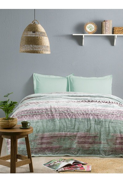 Özdilek Tek Kişilik Battaniye Seam Yeşil