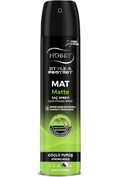 Hobby Stye&Protect Saç Spreyi Mat Görünüm 250 Ml