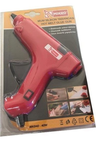 Mikro Silikon Tabancası 40 Watt MK840