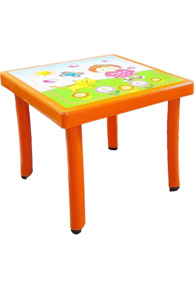Romanoset Plastik Plastik Çocuk Çalışma Masası 50X50 cm Romanoset Plastik Plastik Çocuk Çalışma Masası 50X50 cm