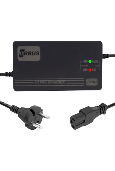 Orbus Orb-48-20 48 Volt - 24 Amper Elektrikli Bisiklet Şarj Cihazı