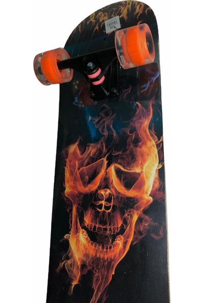 Çevik Polat Profesyonel Zımparalı Silikon Tekerli Işıklı Kaykay