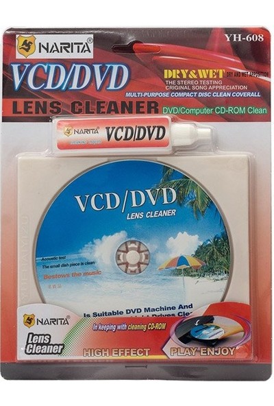Transformacion Cd-Dvd Temizleme Seti YH-608 442002