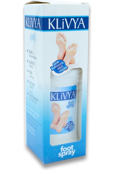 Klivya Ayak Bakım Spreyi 50 ml Klivya Ayak Bakım Spreyi 50 ml