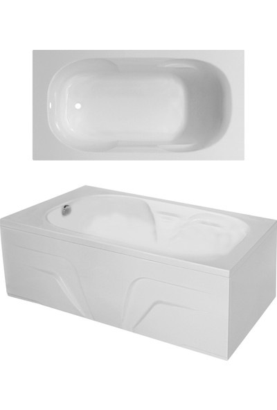 Sanica Cannes 170 x 90 cm Ön ve Yan Panelli Küvet