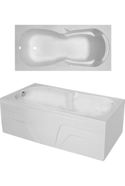 Sanica Defne 180 x 80 cm Ön ve Yan Panelli Küvet