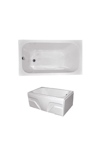 Sanica Novara 130 x 80 cm Ön ve Yan Panelli Küvet Sanica Novara 130 x 80 cm Ön ve Yan Panelli Küvet