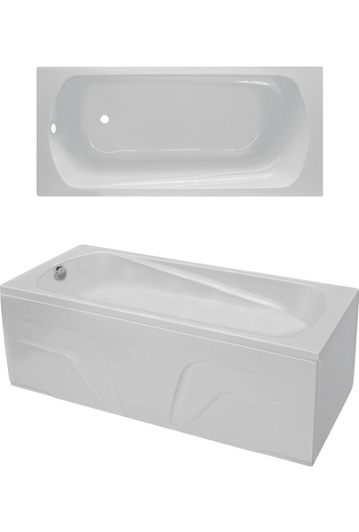 Sanica Paseo 155 x 70 cm Ön ve Yan Panelli Küvet