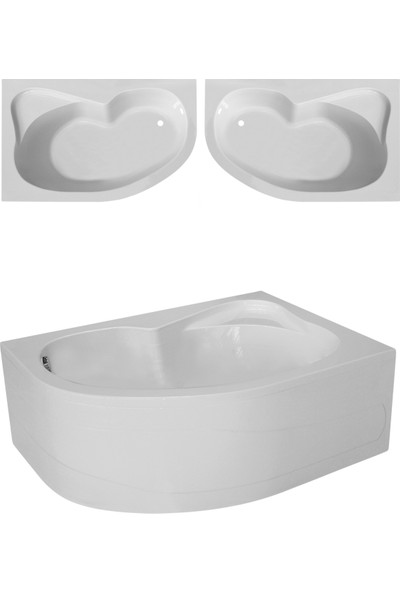 Sanica Sabin 170 x 100 cm Sağ Ön Panelli Küvet