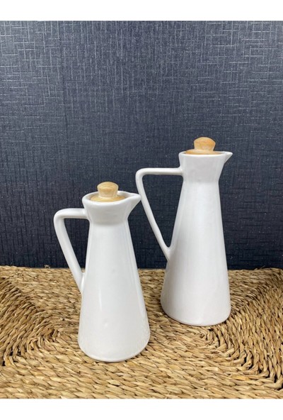 Çavdar Group 2 Li Bambu Kapaklı Seramik Yağdanlık-Zeytinyağlık-Sirkelik-Sosluk-Sütlük Set Çavdar Group 2 Li Bambu Kapaklı Seramik Yağdanlık-Zeytinyağlık-Sirkelik-Sosluk-Sütlük Set