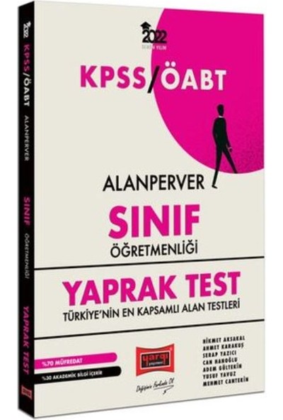Yargı Yayınları 2022 ÖABT Alanperver Sınıf Öğretmenliği Yaprak Test - Muhammet Mehmet Altun