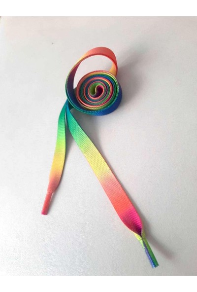 Imren Ayakkabı Bağcığı Gökkusağı Renklerinde 120 cm 1 Çift