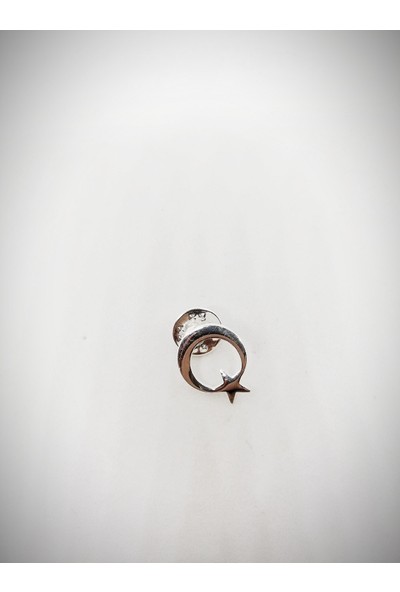 Orhan Güneş Gümüş Ay Yıldız Gümüş Rozet