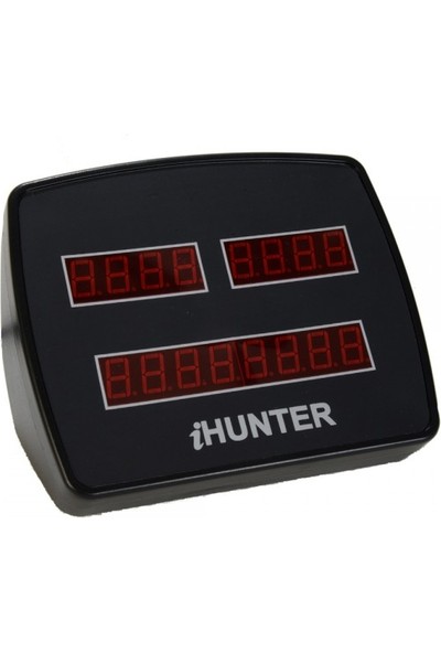 İ-Hunter Serisi Harici Müşteri Ekranı