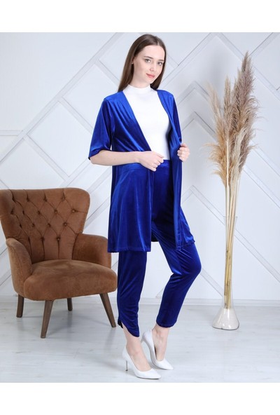 Macfly Ikili Alt Üst Kadife Takim