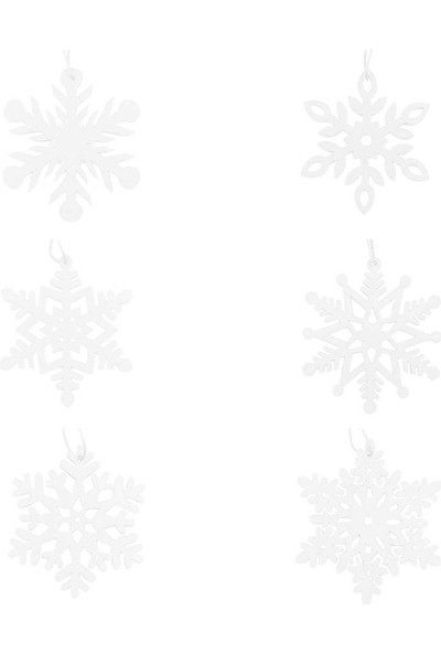 F Fityle Kar Tanesi Kolye Etiketler El Sanatları Noel Ağacı Parti Xmas Ev Beyaz Için Asılı F Fityle Kar Tanesi Kolye Etiketler El Sanatları Noel Ağacı Parti Xmas Ev Beyaz Için Asılı