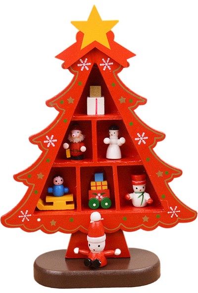 F Fityle Noel Ağacı Süslemeleri ile Bölmeler 3D Ahşap Şömine Çocuklar Için Küçük Küçük Izgara Kırmızı F Fityle Noel Ağacı Süslemeleri ile Bölmeler 3D Ahşap Şömine Çocuklar Için Küçük Küçük Izgara Kırmızı