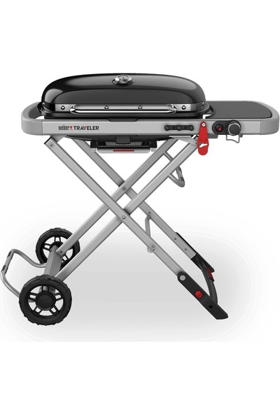 Weber Traveller Portatif Gazlı Mangal Siyah Weber Traveller Portatif Gazlı Mangal Siyah