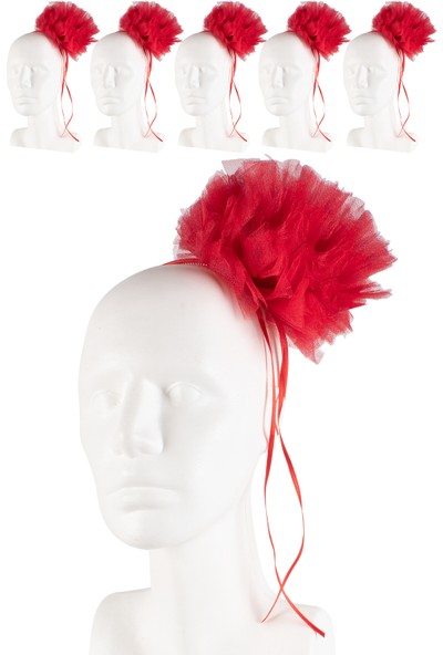 Kına Atölyesi Kına Gecesi Nedime Tacı Ponponlu 6 Adet