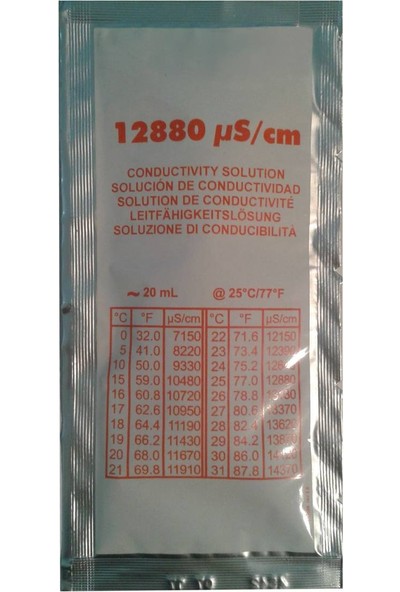 Adwa Kalibrasyon Çözeltisi Ec 12.88 Ms/cm 20ML
