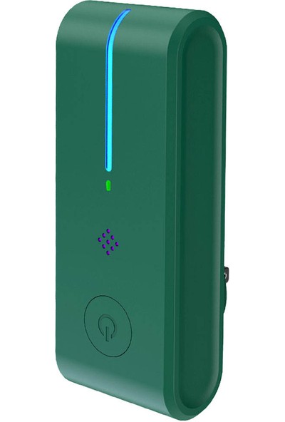 F Fityle Taşınabilir Negatif Iyon Hava Temizleyici Formaldehit Temizleme Mutfak Tuvalet Yeşili