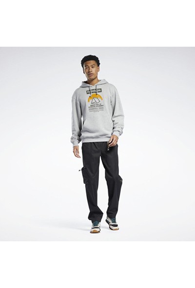 Reebok GS4190 cl Camping Erkek Siyah Eşofman Altı