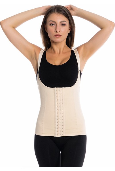 Alwaysfit Askılı Bel ve Göbek Lohusa Lateks Korsesi