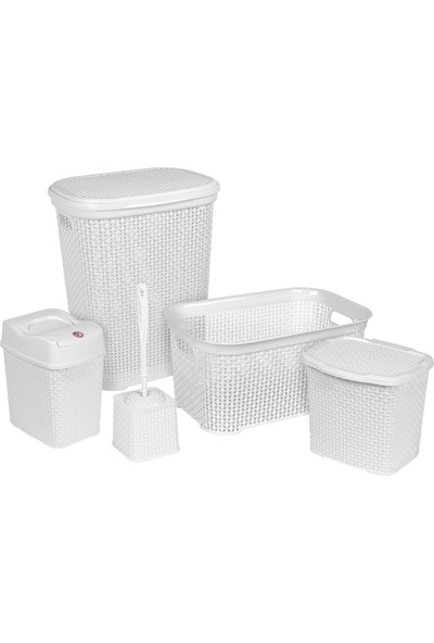 Sağlam Plastik Damla 5'li Çeyiz Seti Sağlam Plastik Damla 5'li Çeyiz Seti