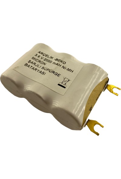 Micron Arçelik Beko Şarjlı Süpürge Için 3.6V Nicd Süpürge Pili Micron Arçelik Beko Şarjlı Süpürge Için 3.6V Nicd Süpürge Pili