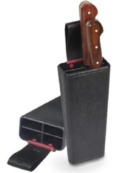 Piyop Plastik Bıçak Kütüğü 4 Lü Kasap Kütük Kurban Kütüklük