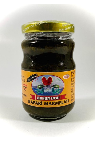 Aşçı Murat Kapari Kapari Marmeladı (PATENTLİ) 350 gr.
