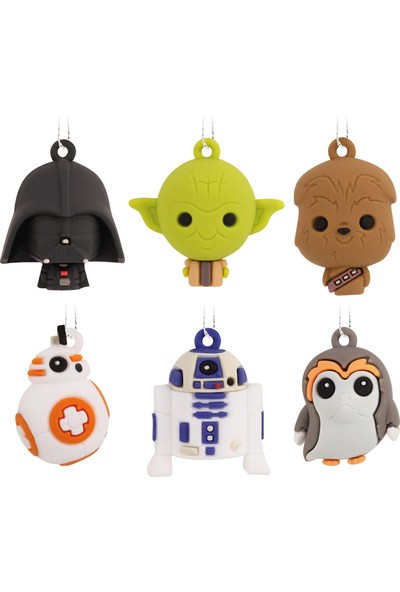 Keepsake Hallmark Star Wars Karakterleri Minyatür Yılbaşı Süsleri, 6'lı Mini Set (Yurt Dışından) Keepsake Hallmark Star Wars Karakterleri Minyatür Yılbaşı Süsleri, 6'lı Mini Set (Yurt Dışından)