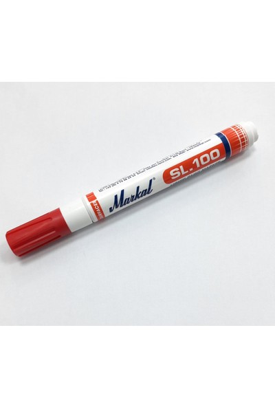Markal SL-100 Markör Kalem Kırmızı Markal SL-100 Markör Kalem Kırmızı