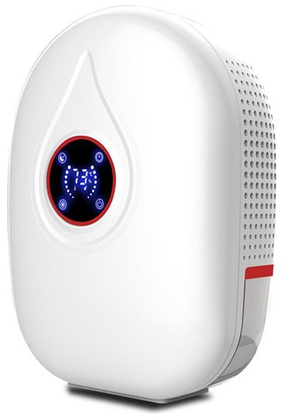 500ML Ev Uzaktan Kumanda Nem Alma Cihazı Bodrum Kırmızı