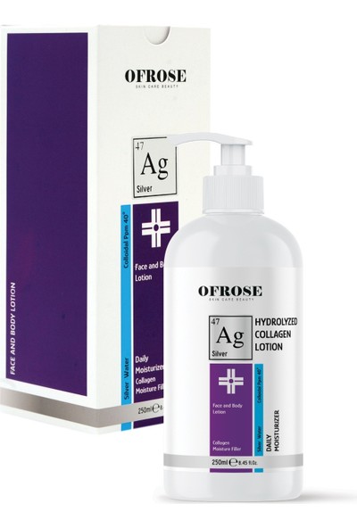 Ofrose Collagen & Colloidal Ppm 40 Cilt ve Vücut Kremi 250 ml