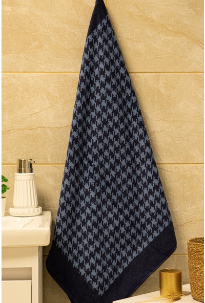 Özdilek 70 x 140 cm. Pamuk Lacivert Banyo Havlusu