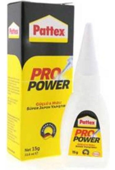 Pattex Pro Power 15 gr Japon Yapıştırıcı 1723117 Yapıştırıcılar Pattex Pro Power 15 gr Japon Yapıştırıcı 1723117 Yapıştırıcılar