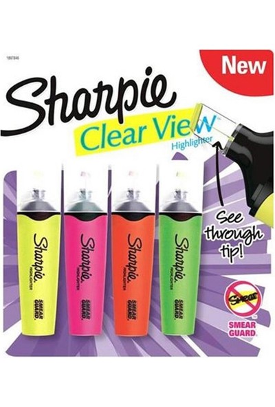 Sharpie Fosforlu Kalem 4'lü 1953450 Fosforlu Kalemler Sharpie Fosforlu Kalem 4'lü 1953450 Fosforlu Kalemler