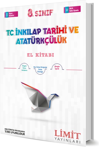 Limit Yayınları 8. Sınıf T.C. İnkılap Tarihi ve Atatürkçülük El Kitabı