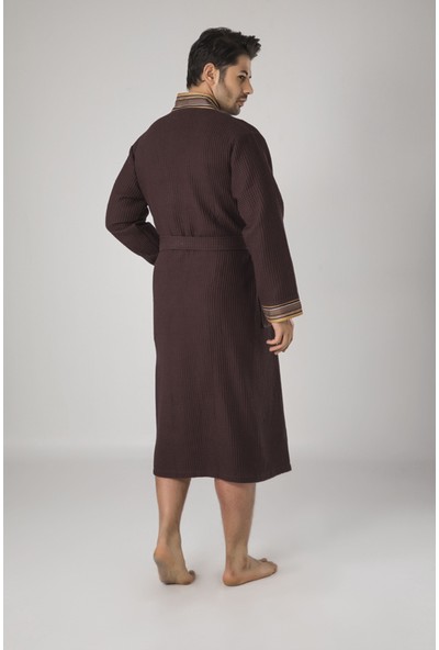 Nuşa Kimono Pike Bambo Erkek Sabahlık Sabahlık