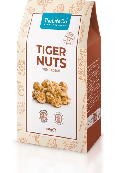 TheLifeCotiger Nuts & Yer Bademi 80 gr TheLifeCotiger Nuts & Yer Bademi 80 gr