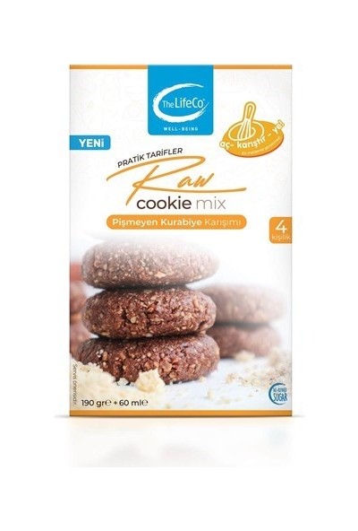 TheLifeCo Pişmeyen Kurabiye Karışımı