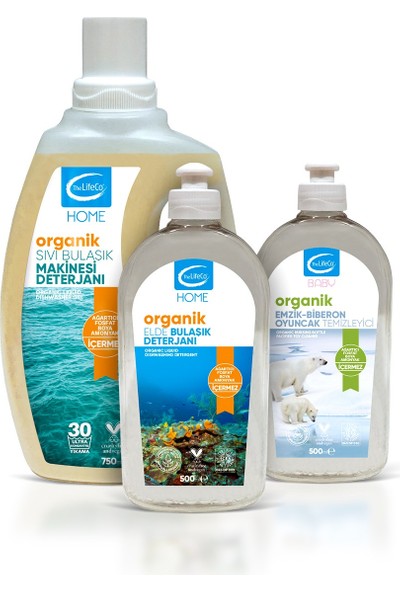 Thelifeco Organik Mutfak Temizliği Paketi