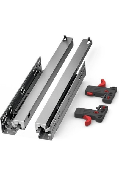 Samet Smart Slide Kısmi Açılım Frenli Çekmece Rayı 35 cm