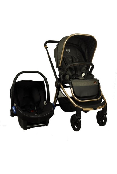Bagi Easyfold 2 Travel Sistem Bebek Arabası Stone Grey Bagi Easyfold 2 Travel Sistem Bebek Arabası Stone Grey