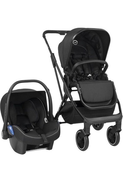Bagi Flexfold Travel Sistem Bebek Arabası Carbon Black