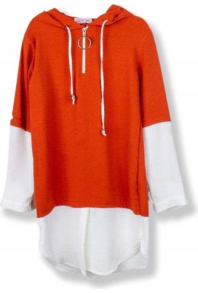 Turuncu Garson Kız Çocuk Tunik Turuncu Garson Kız Çocuk Tunik
